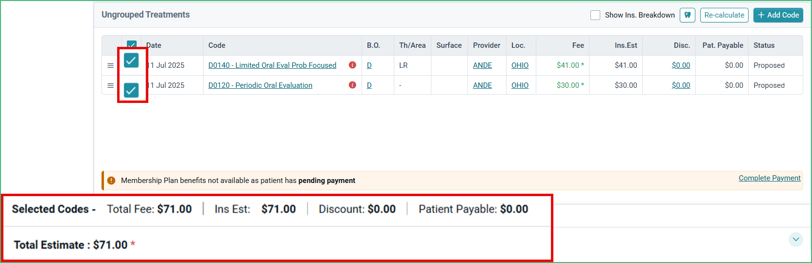 Create a Treatment Plan & Add Treatments – CareStack: User Resource Center