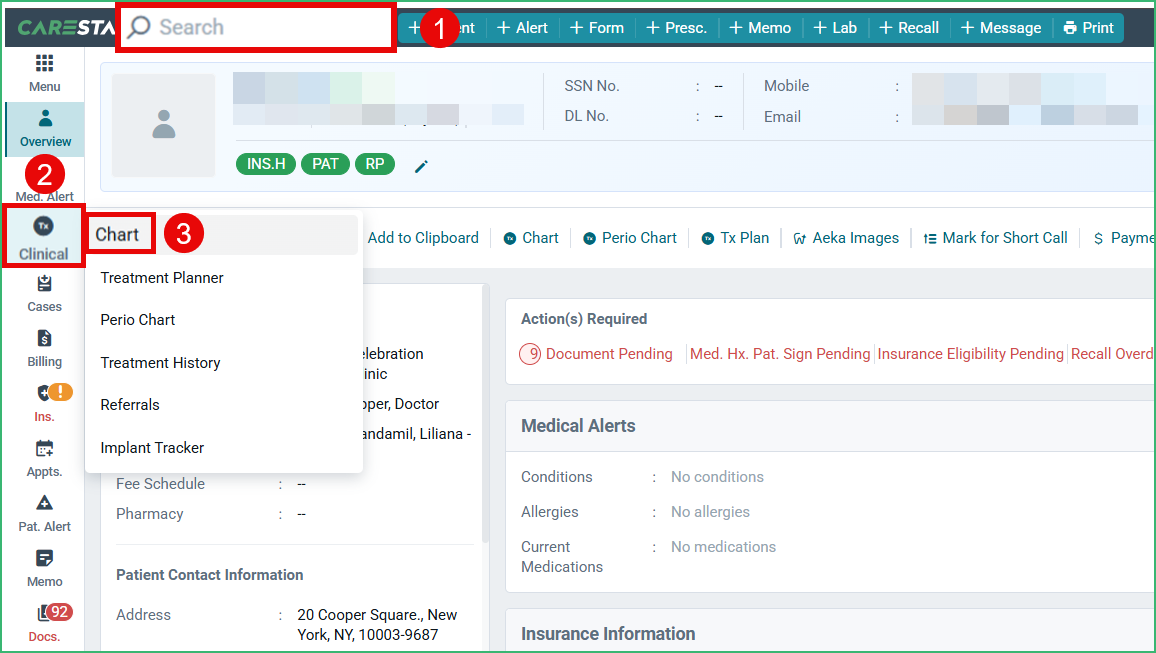 Utilize Smart Phrases in Care Notes – CareStack: User Resource Center