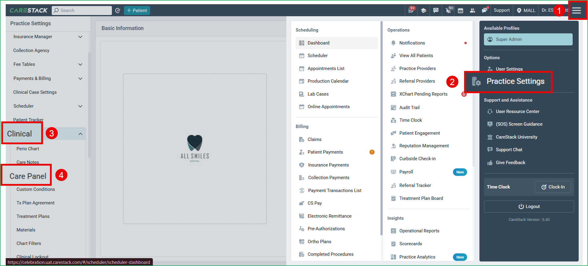 Utilize the Care Panel Feature – CareStack: User Resource Center