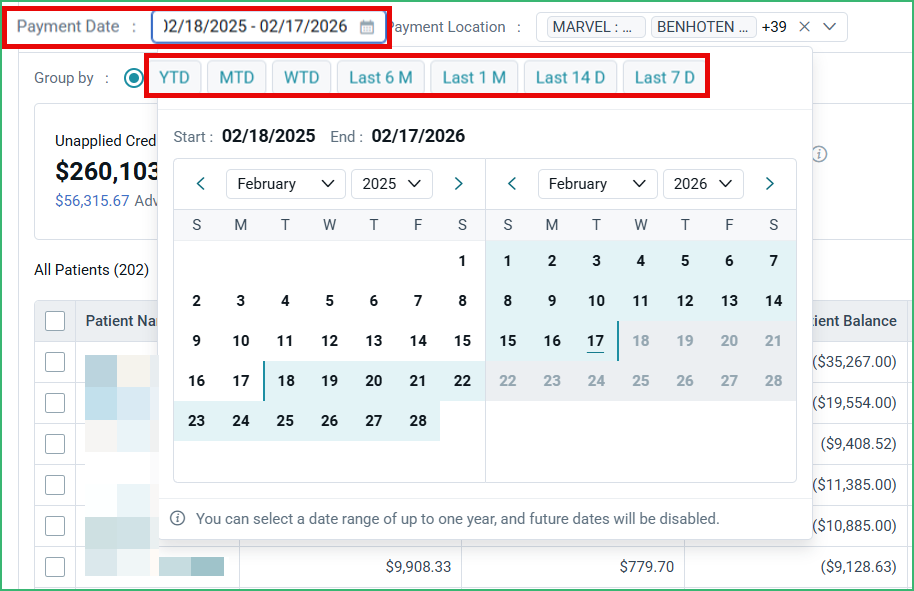 Overview of Unapplied Credit Management – CareStack: User Resource Center